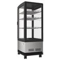 Countertop Refrigerator Display Case with Led lighting - 3 cu. ft ...