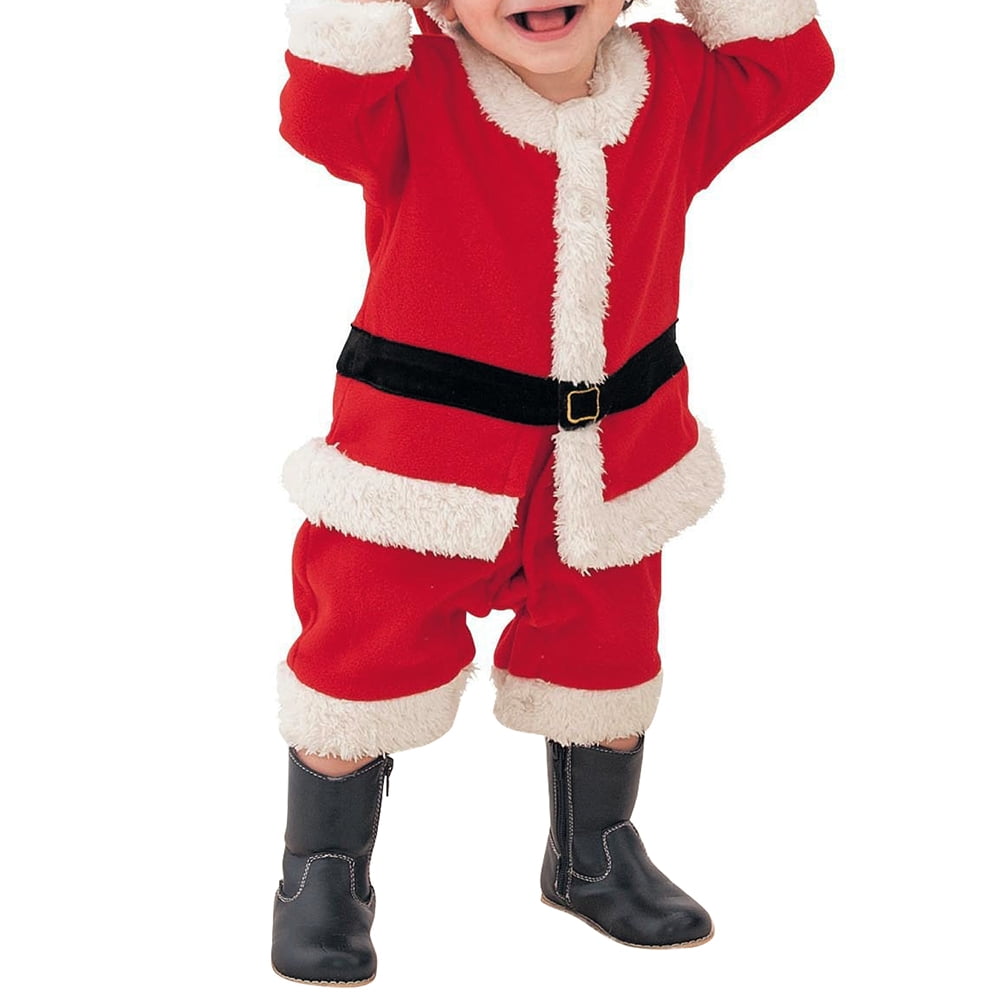 Buy HOTBEST Children's Santa Suit Christmas Costume,Kids Christmas ...