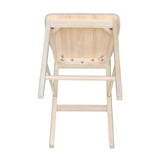 International Concepts X-Back Unfinished Counter Stool - Walmart.com