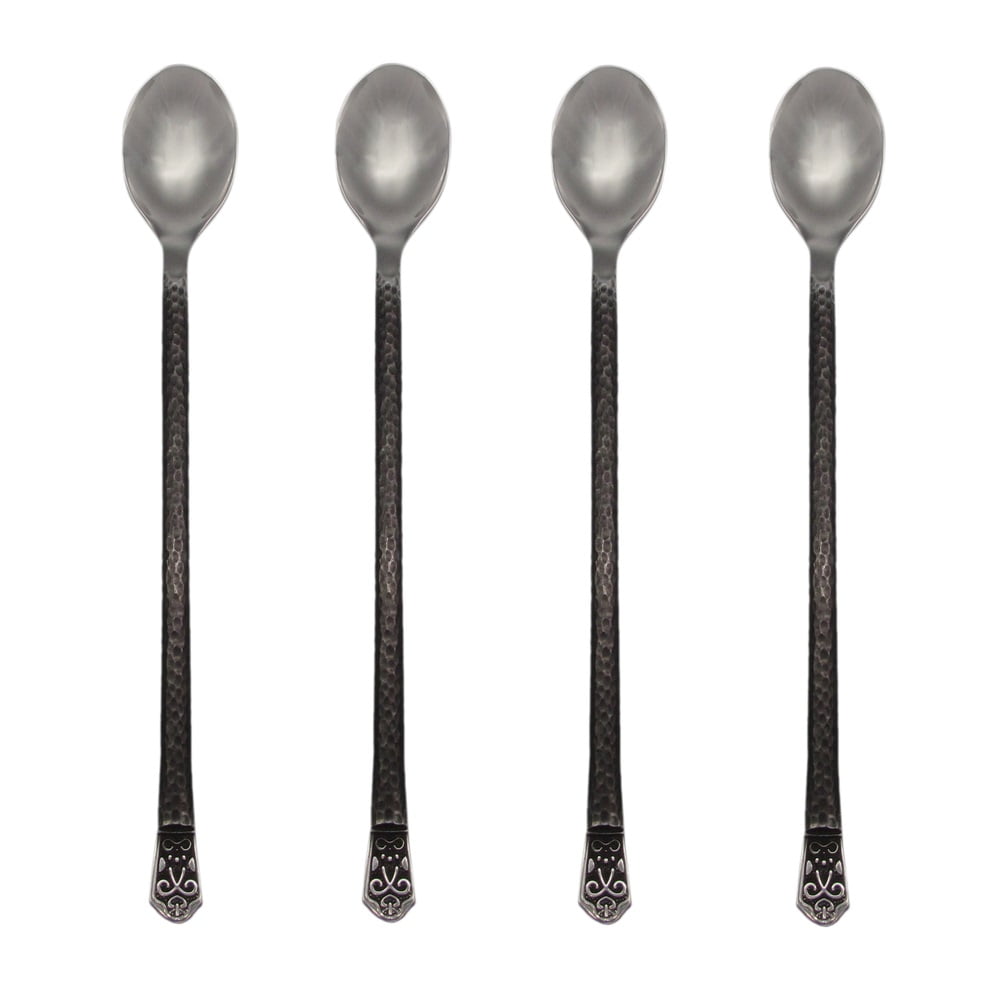 Gourmet Settings Avalon 18/10 Stainless Steel Iced Beverage Spoon (Set ...