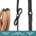 5Pcs 5 Style Cowhide Leather Cable Straps Cord Organizer for Fixing ...