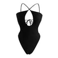 Afdoent One Piece Swimsuit Women Bathing Suit Backless Monokini ...