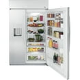 GE Profile 48 Inch Smart Fridge, Built-In Side by Side, Cabinet Depth ...