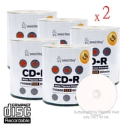 500 Pack Ridata Black CD-R 48X 700MB 80M Shiny Silver Thermal Surface ...