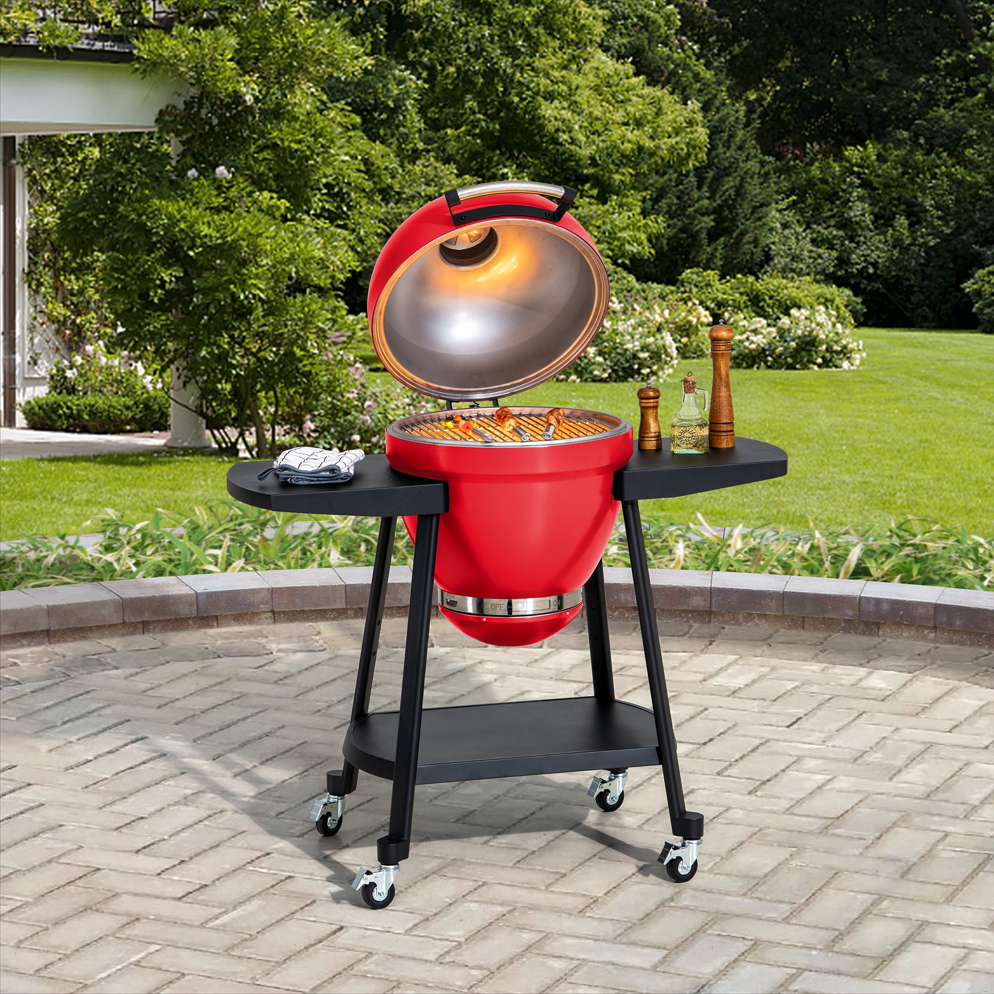 Click here for Sunjoy Group Sunjoy Charcoal Grill 20-Inch Kamado... prices