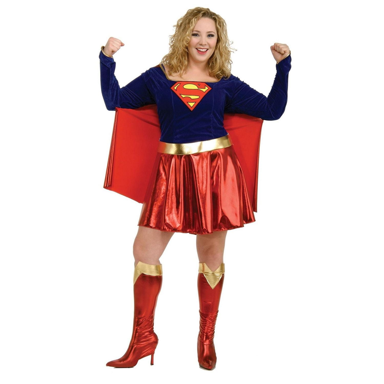 Click here for Rubies Supergirl Classic Plus Womens Costume prices