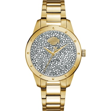 Caravelle Designed By Bulova Women's Crystal Dial Barrel Dress Watch ...