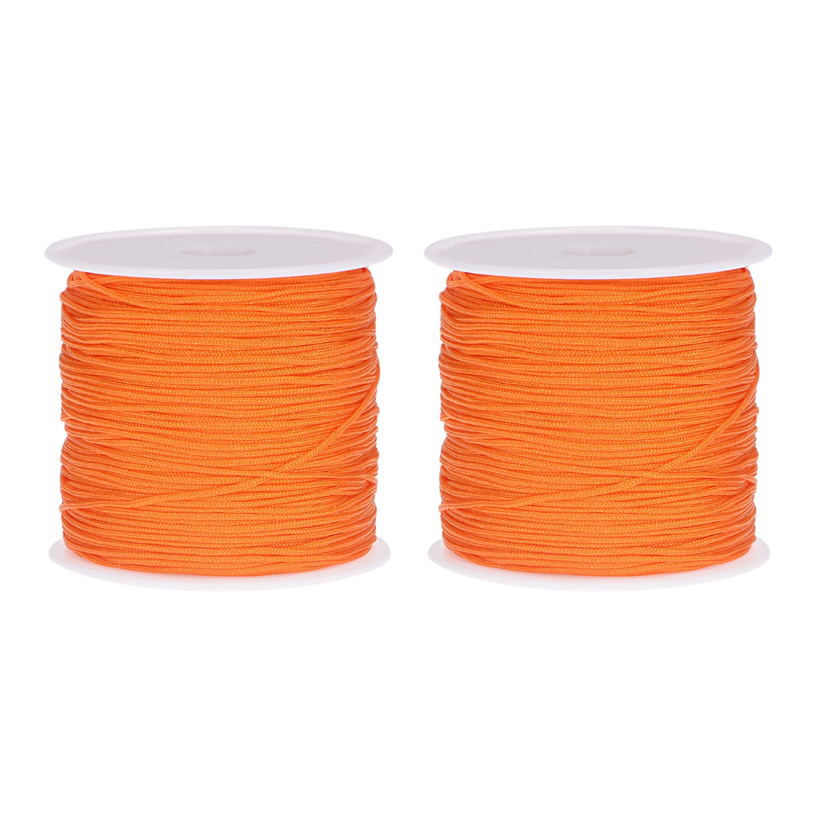 Uxcell Nylon Cord DIY Making Satin String Craft Wire with Plastic Spool ...