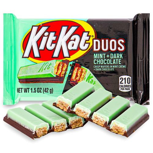 Click here for Hersheys Kit Kat Duos Mint + Dark Chocolate - 1.5o... prices