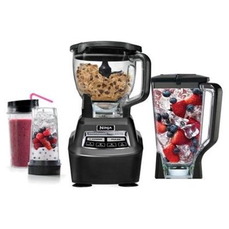 Ninja BN751C, Professional Plus Blender DUO avec Auto-iQ, Noir/Argent ...