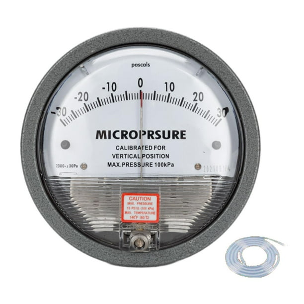 Manómetro Micro Sharpla Micro Manómetro de Presión Diferencial Micro Presión 30pa | Bodega ...