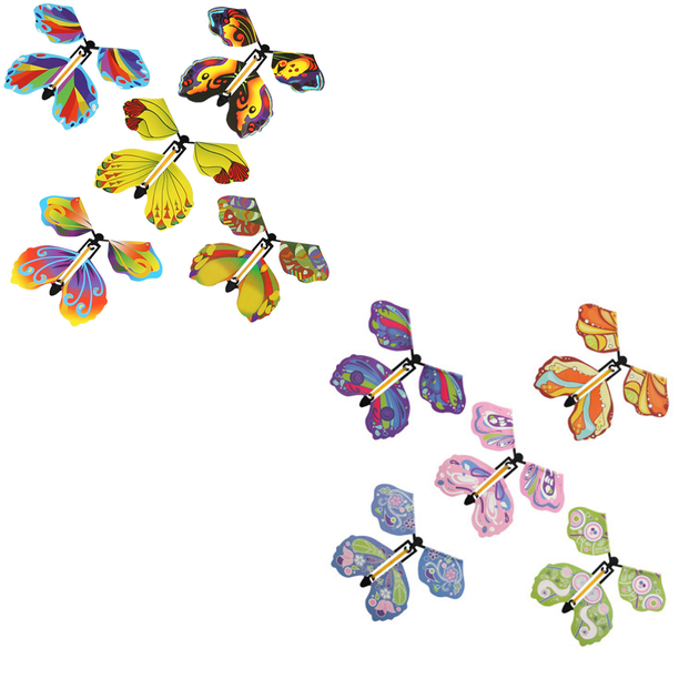 SHAR Magic Flying Butterfly 10*12CM , 20 Pieces, Surprise Flying ...