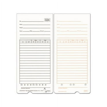 uPunch Attendance Time Cards Rack - 50 Slots for Businesses - Walmart ...