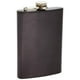 Maxam® 8oz Graphite Gloss Black Colored Stainless Steel Flask - Walmart.com