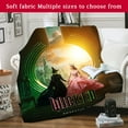 Wicked Merch Blanket Movie Musical Throw Blanket Flannel Beach Blanket ...