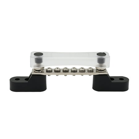 100A Power Distribution Bus Bar Ground Terminal Block Power ...