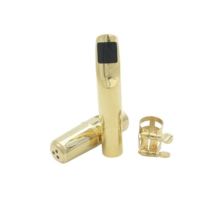 Andoer Alto Sax Saxophone 5C Embouchure Métal avec Embouchure Tampons ...