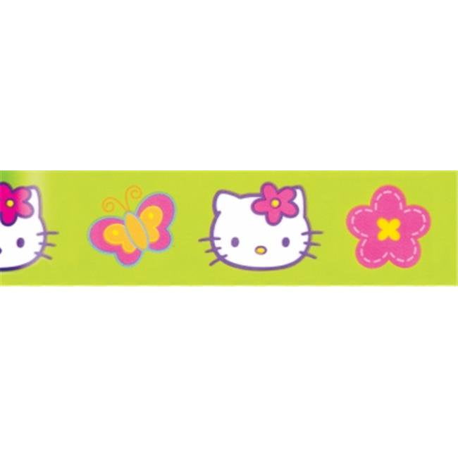 Hello Kitty Ribbon 1-1/2''X9'-Rainbow - Walmart.com