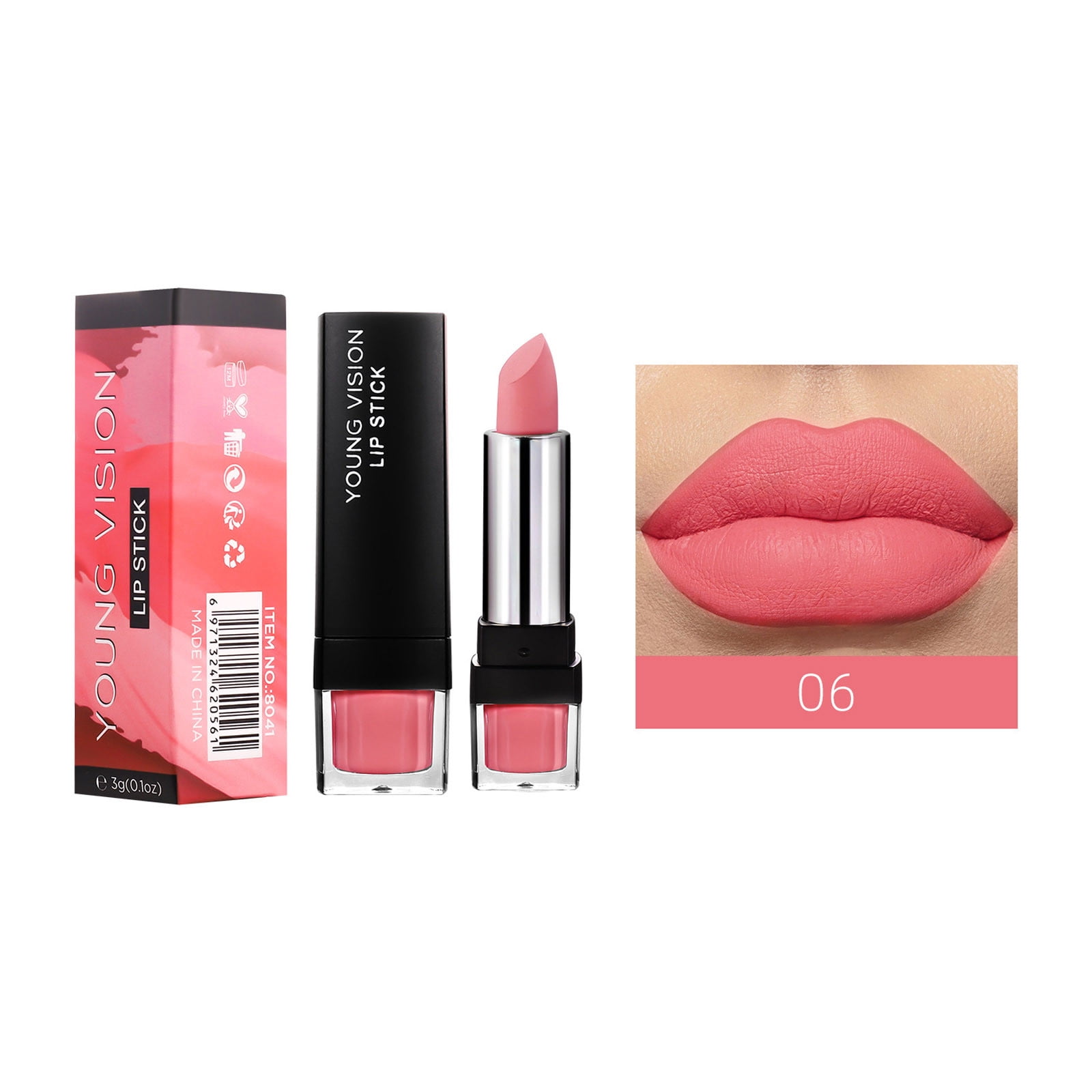 WSBDENLK Makeup Clearance Matte Lipstick Not Easy To Stick Cup Lipstick ...