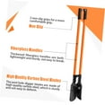 hgudesign Post Hole Digger, with Fiberglass Handle, Carbon Steel Blades ...