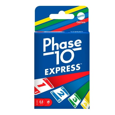 Mattel Phase 10 Card Game - 2 to 6 Players - 1 Each | Bundle of 10 Each ...