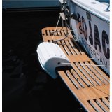 Taylor Transom Fender, 10" x 22", White - Walmart.com