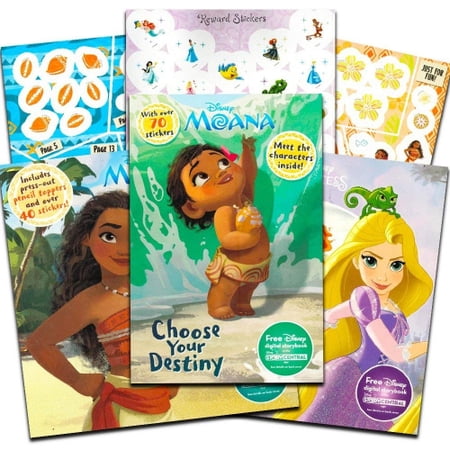 (Moana Super Set (3 Books)) - Not Avail Disney Princess Moana Colouring ...