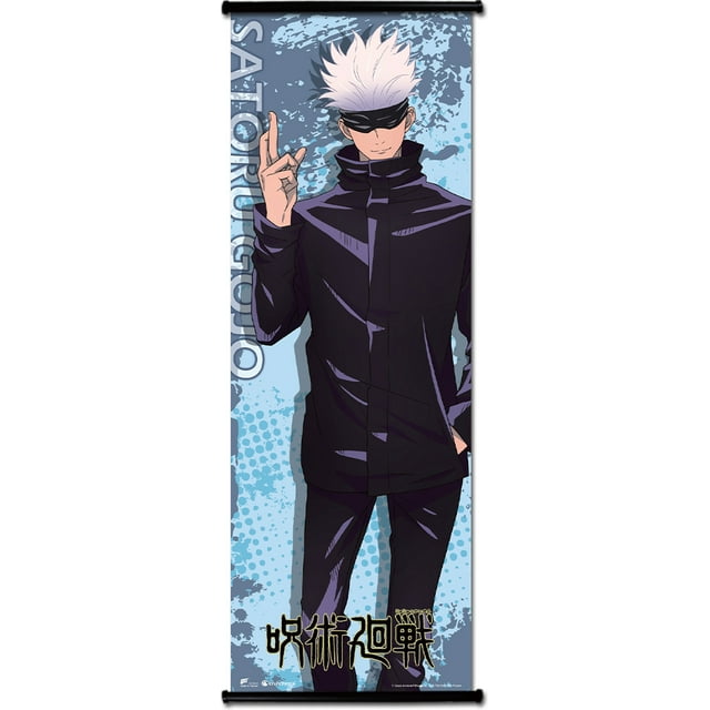 Jujutsu Kaisen Gojo Satoru Human Size Anime Wall Scroll Poster GE-28044 ...