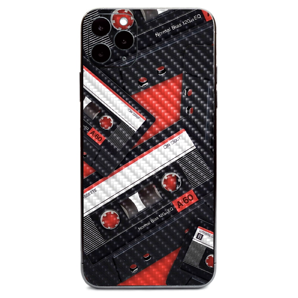 Carbon Fiber Skin Decal Wrap Compatible With Apple iPhone 11 Pro Max ...