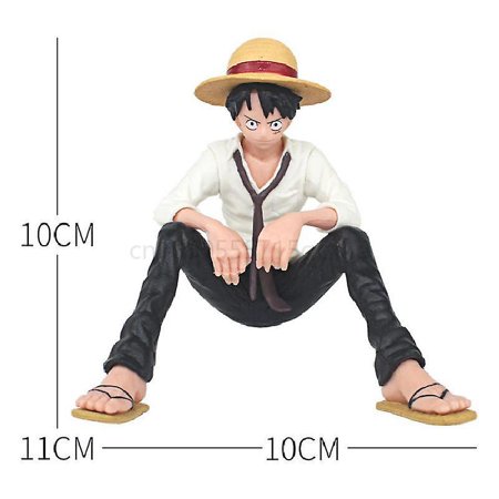 Solid Sitting Posture Luffy Hand-made Model Animation Around One Piece ...