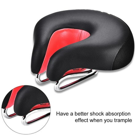 WALFRONT Ergonomic Mountain Bike Cycling Bicycle Split Nose Shape ...