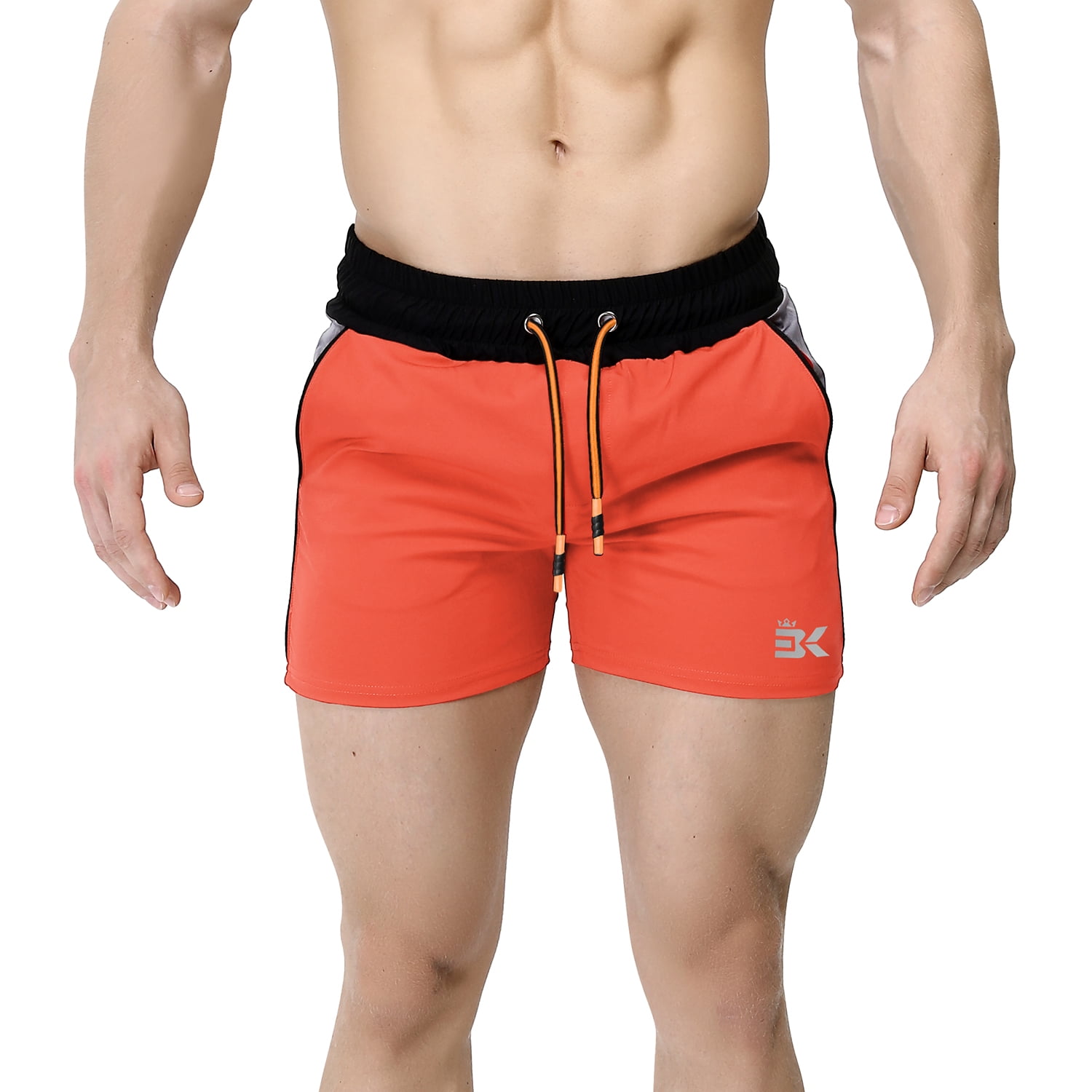 BROKIG Mens 5" Gym Bodybuilding Shorts Running Workout Lightweight ...