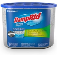 DampRid Reusable Moisture Absorber with Drop-In Tablet, Fresh Scent, 15 ...