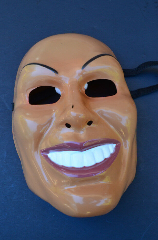 Smiling Man Smile The Purge Mask Grin Halloween Film Movie Horror Male ...