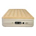 Serta Queen Size Raised Air Mattress with Neverflat Pump Technology ...