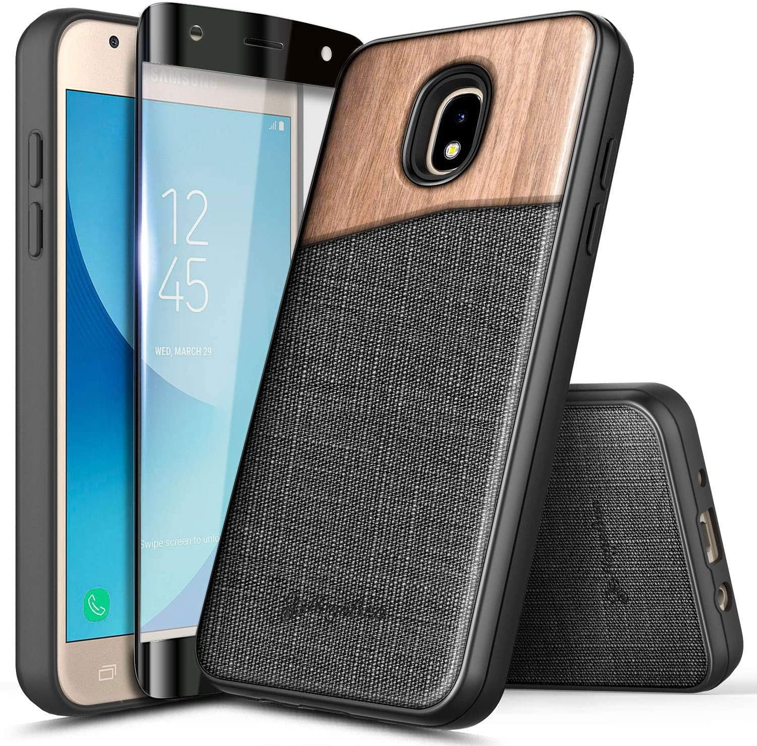 For Samsung Galaxy J3 2018 Case, J3 Orbit/J3 Achieve/J3 Star/Express ...