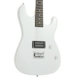 Davison 39-Inch Full-Size Electric Guitar with Humbucker Pickup, White ...