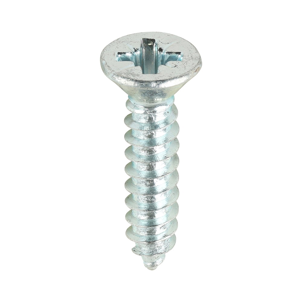 Timco - Self-Tapping Screws - PZ - Countersunk - Zinc (Size 8 x 3/4 ...