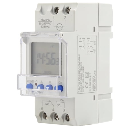 Smart Analogue Timer Switch, Large Screen LCD Backlight Removable ...