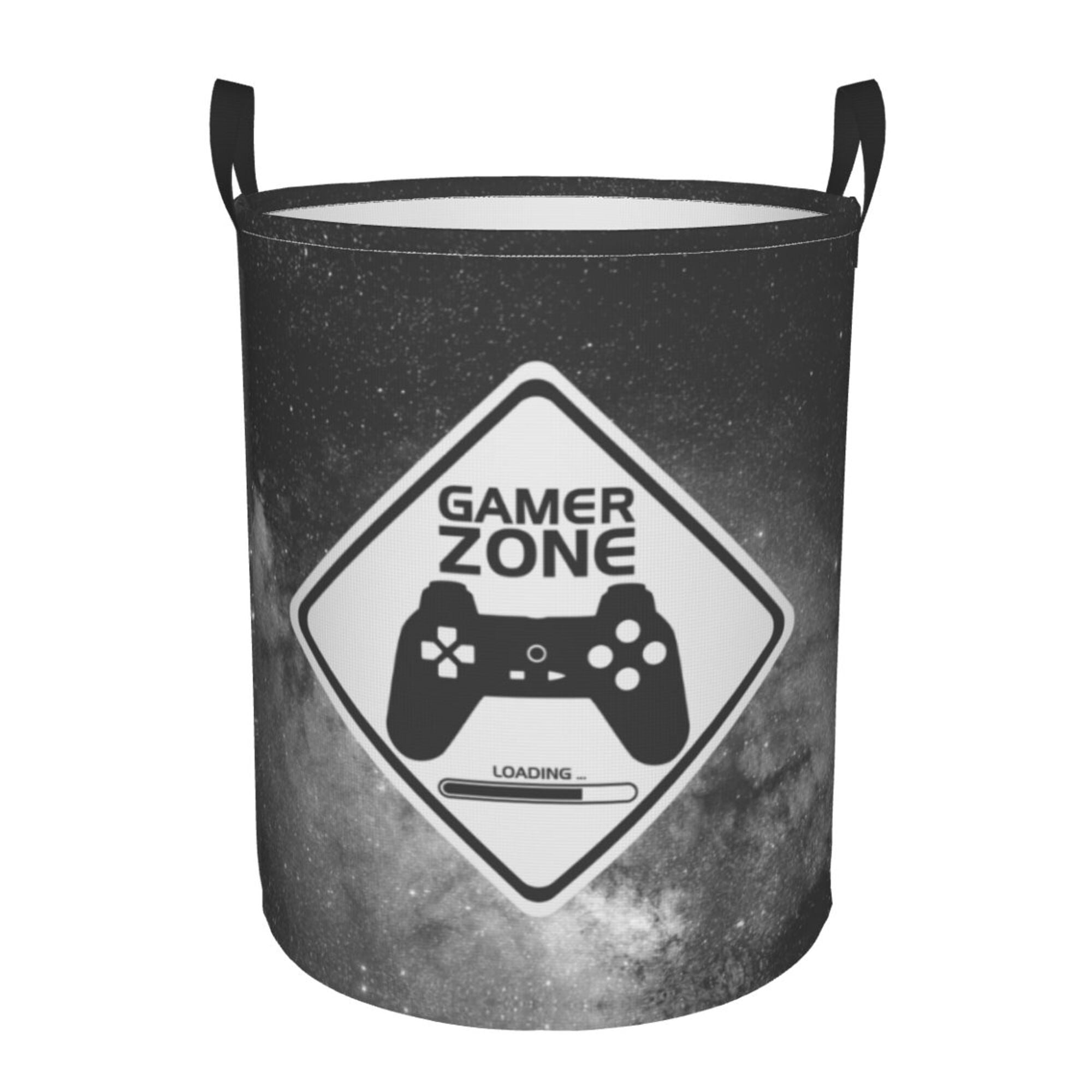 ZICANCN Gamer Zone Gray Sign Laundry Basket Organizer , Dirty Clothes ...