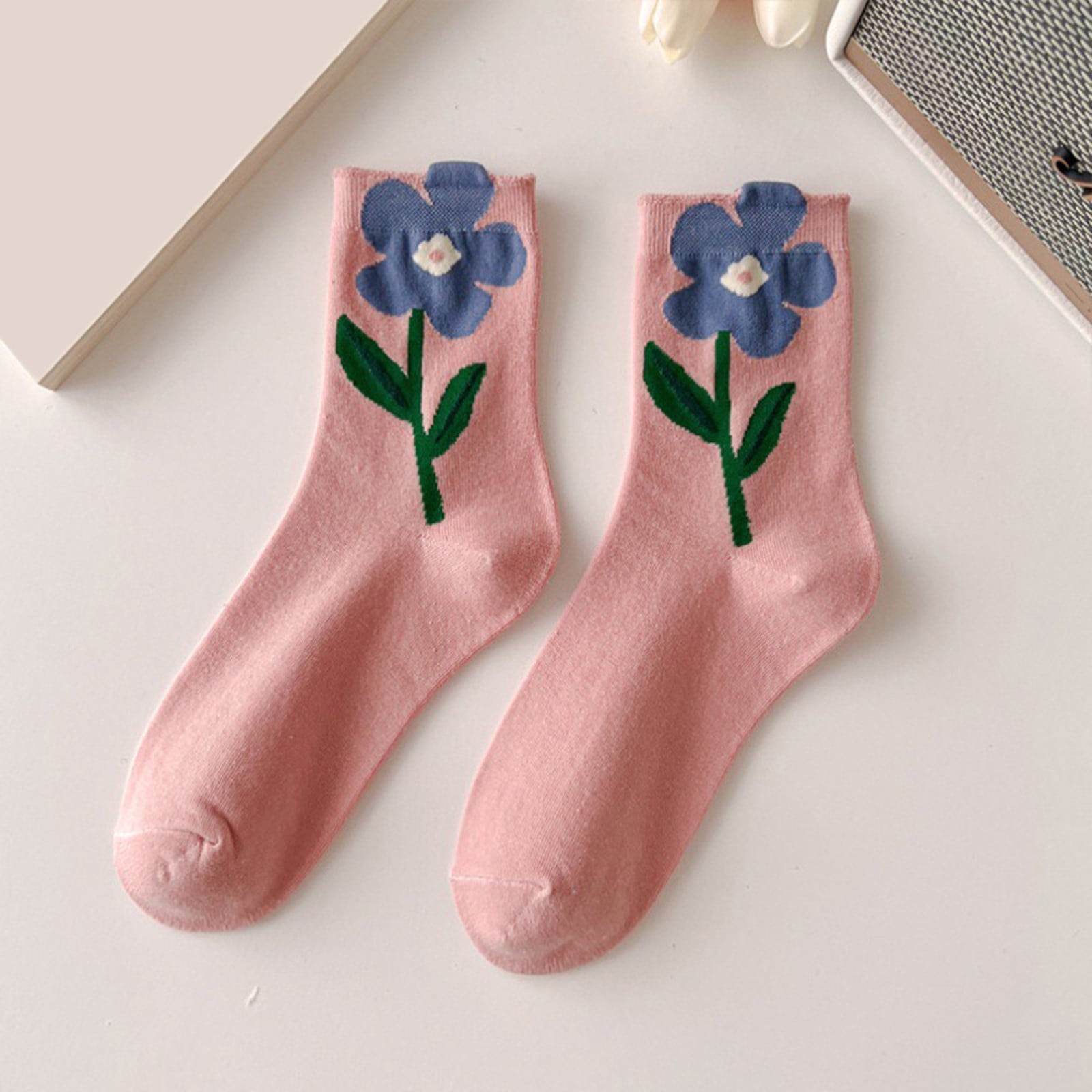 Click here for Seductiva Under $5 Socks Pink Warm Christmas Fashi... prices