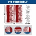 Chair Covers Set of 4 Red Leopard Zebra Stripes Chair Slipcover ...
