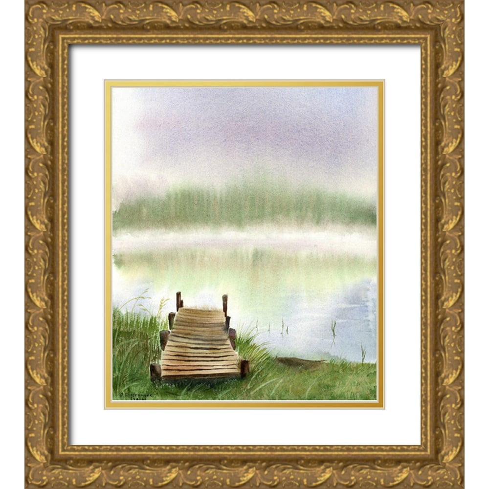 Shefranov, Olga 15x17 Gold Ornate Wood Framed with Double Matting ...