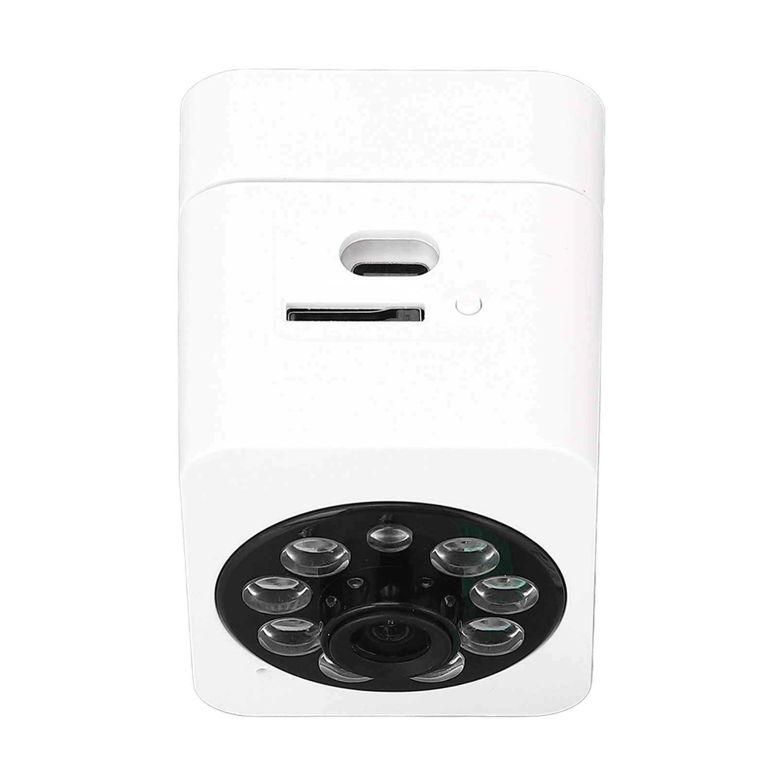 Cámara De Seguridad WiFi Inalámbrica, Alerta Push Voice Intercom Monitoreo Remoto Cámara De ...