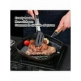Cast Iron Square Grill Pan for Steak and Barbecue, 10-Inch Nonstick ...