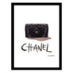 High Fashion Designer Handbag Framed Print - Walmart.com