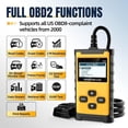 Scanner, OM201 Check Engine Code Reader OBDII Diagnostic Tool with ...