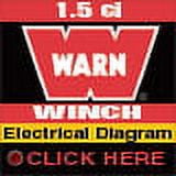 WARN Replacement Remote Control for RV Winches, Handheld, 10ft Lead ...