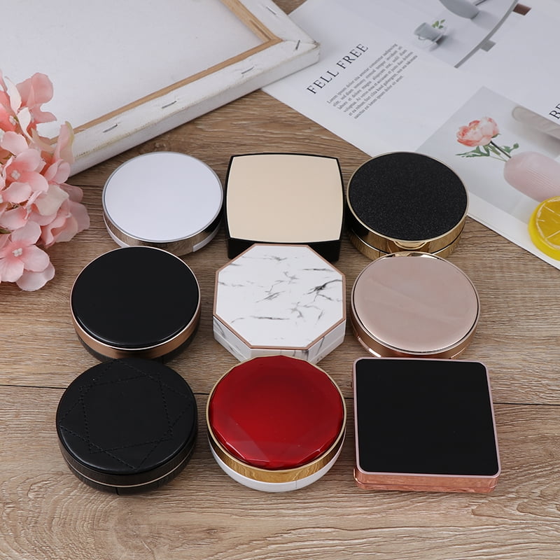 15ML Empty Air Cushion Puff Box CC Cream Container Dressing Case Sponge ...
