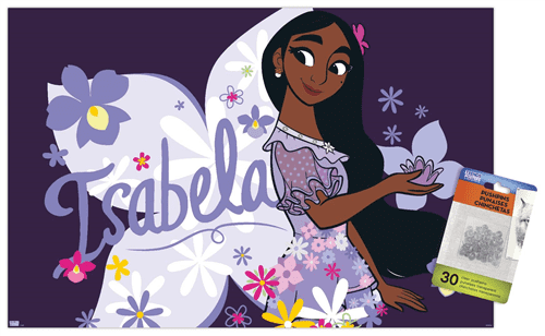 Disney Encanto - Isabela Wall Poster with Pushpins, 14.725" x 22.375 ...